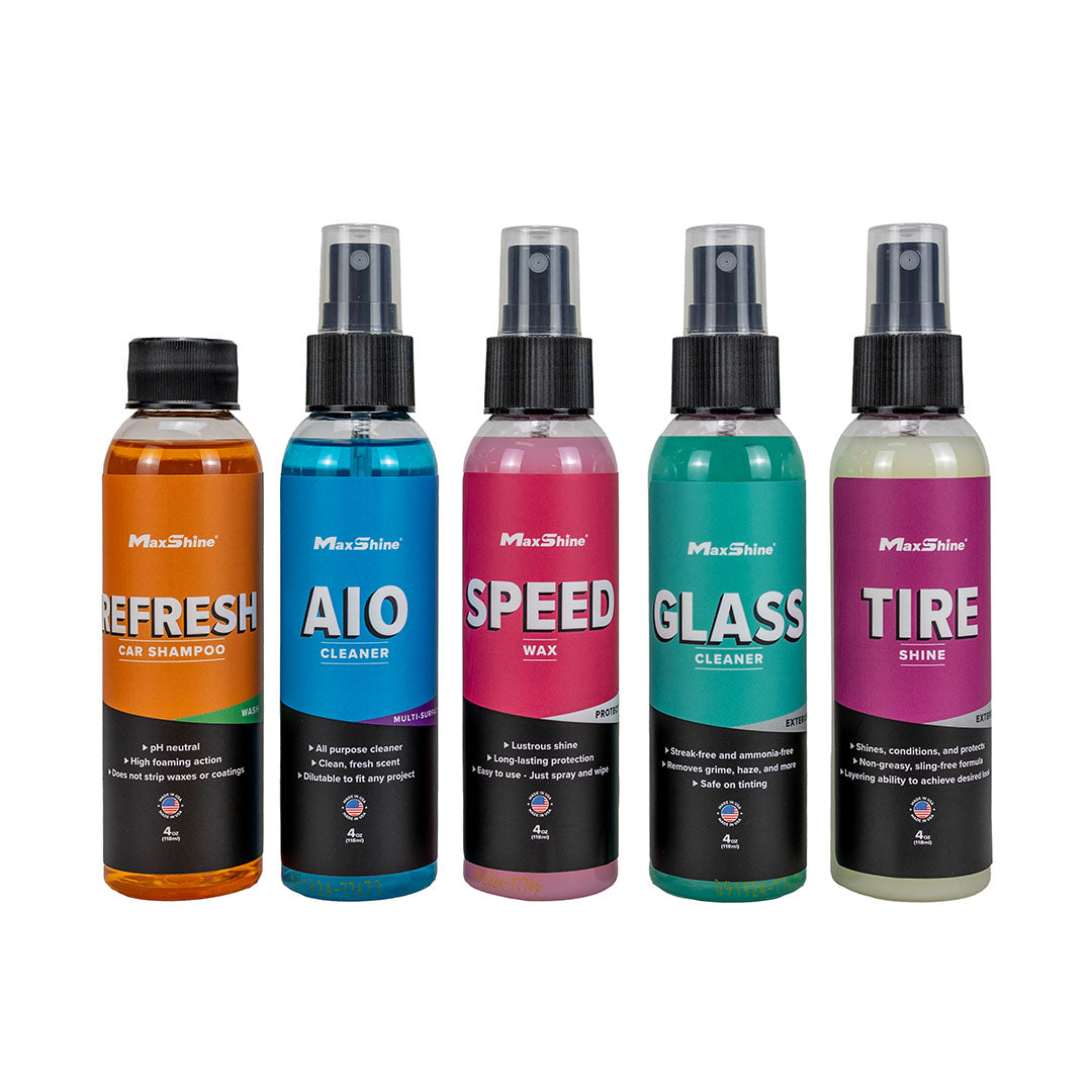 Detailing Chemical Sample Set – Jimmy's Auto Detailing Supplies
